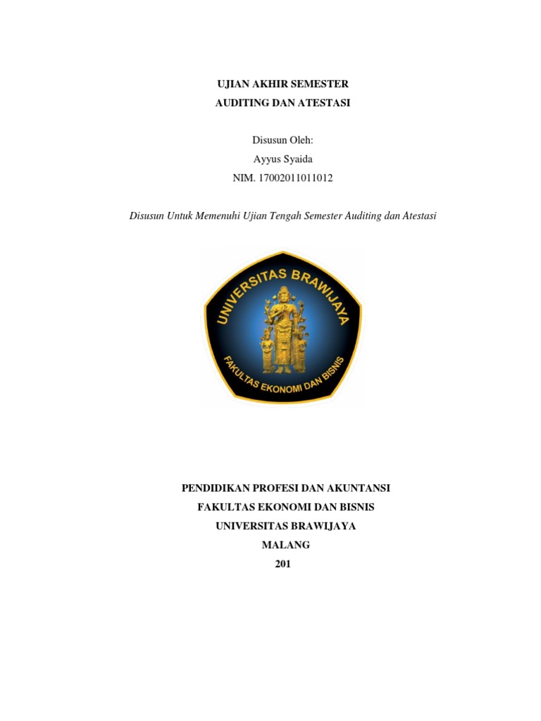 UAS AUDIT Fix | PDF