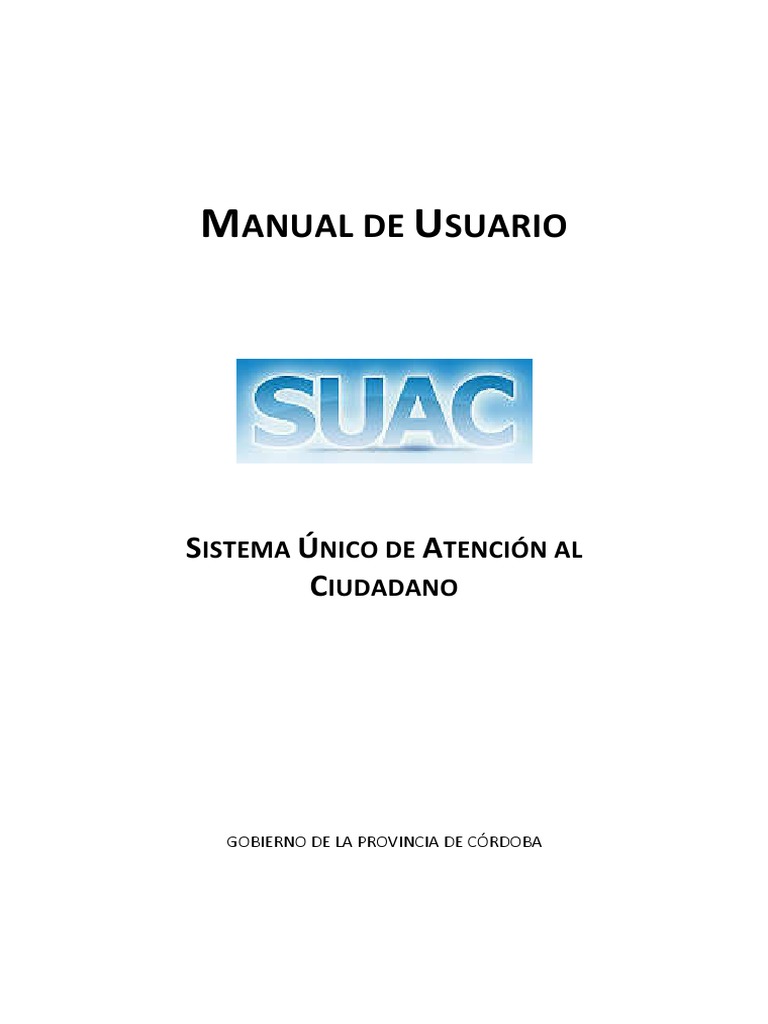 Manual SUAC Tomo 1 | PDF | Point and Click | Ventana (informática)
