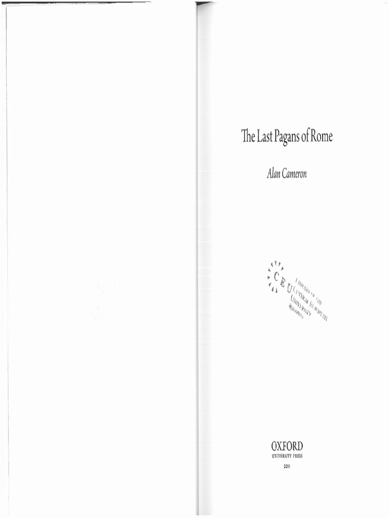 The Last Pagans of Rome PDF | PDF