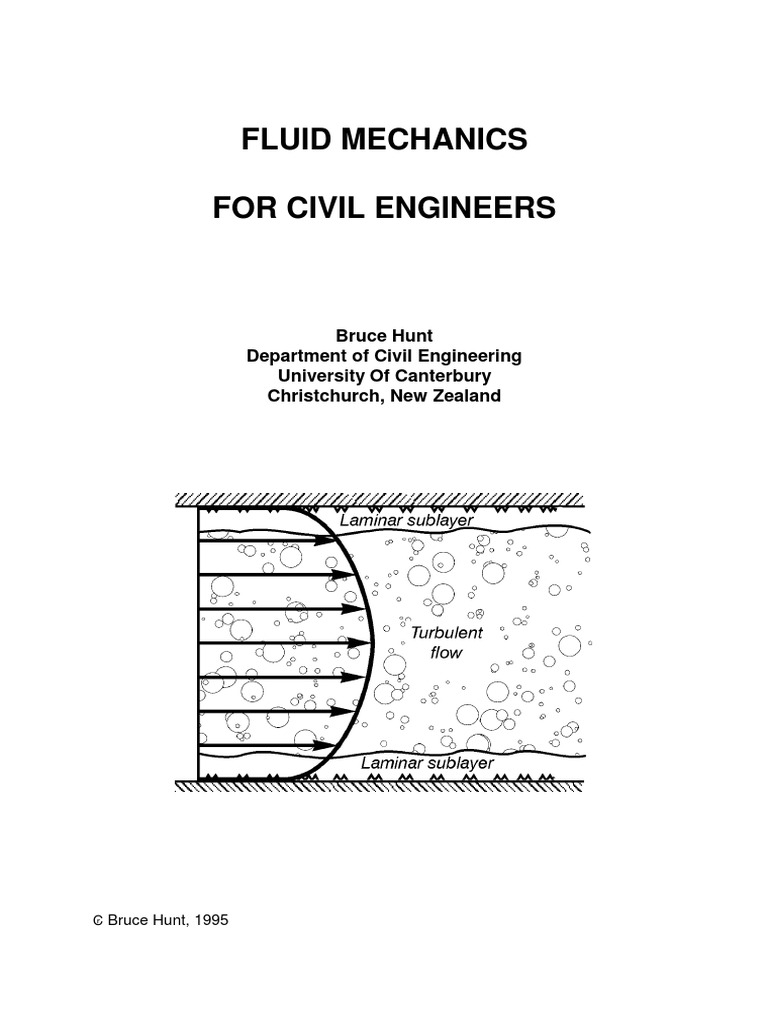 Fluid Mechanics For Civil Engineers PDF | PDF