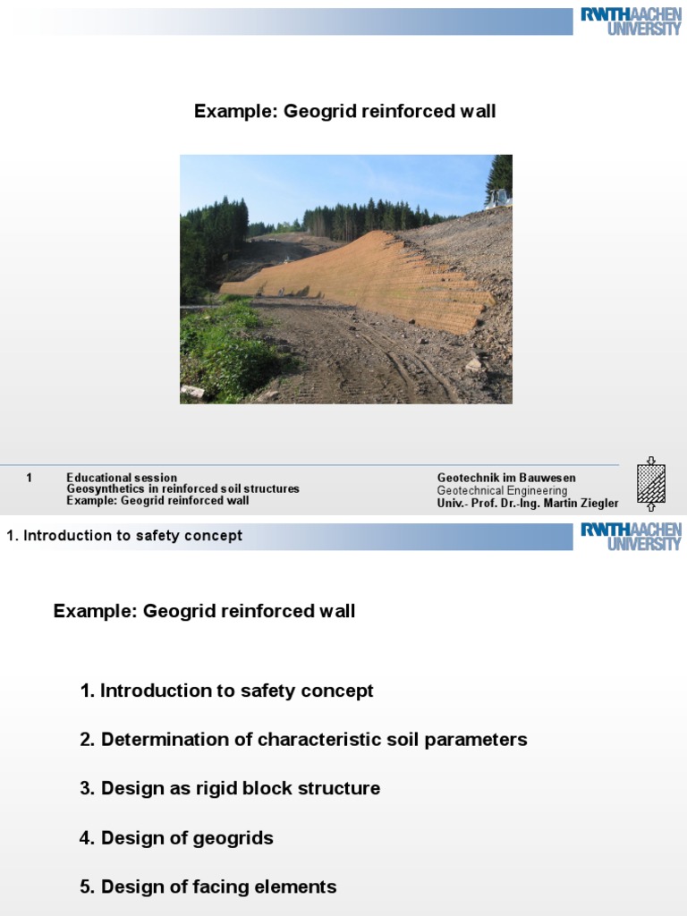 Geogrid Design PDF | PDF | Geotechnical Engineering | Engineering