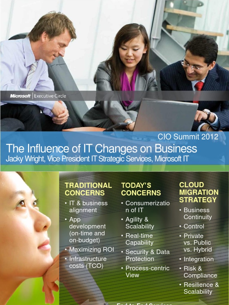 CIO Summit 2012: IT's Business Impact | PDF | Cloud Computing ...