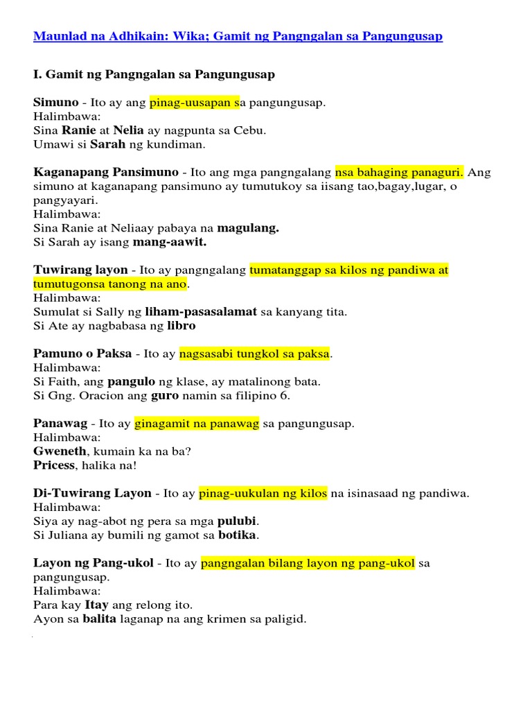 Maunlad Na Adhikain | PDF