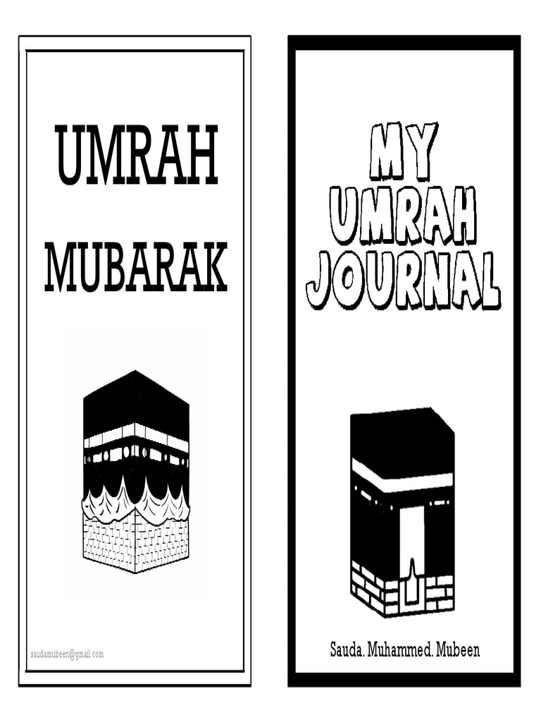 My Umrah Journal | Sharia | Mecca