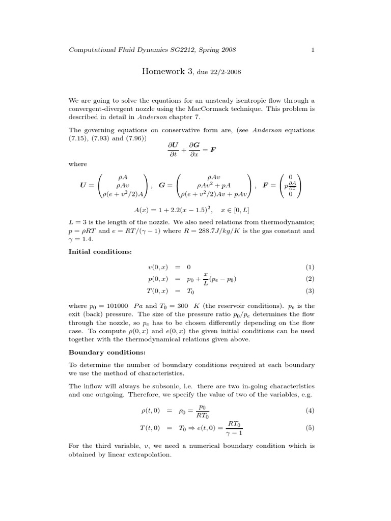 Homework 3 | PDF | Aerodynamics | Fluid Dynamics