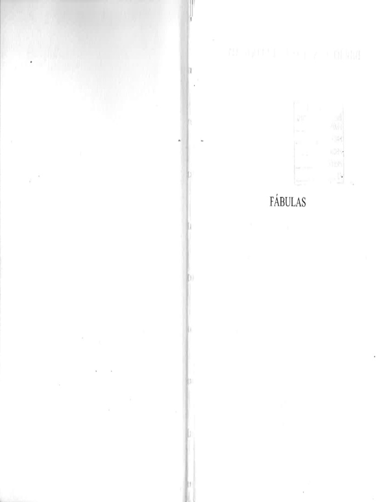 Fedro Fabulas PDF | PDF