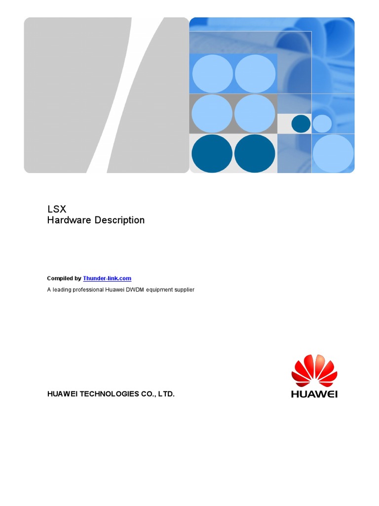 Huawei OptiX OSN 8800 Transponder Board LSX Hardware Description | PDF ...