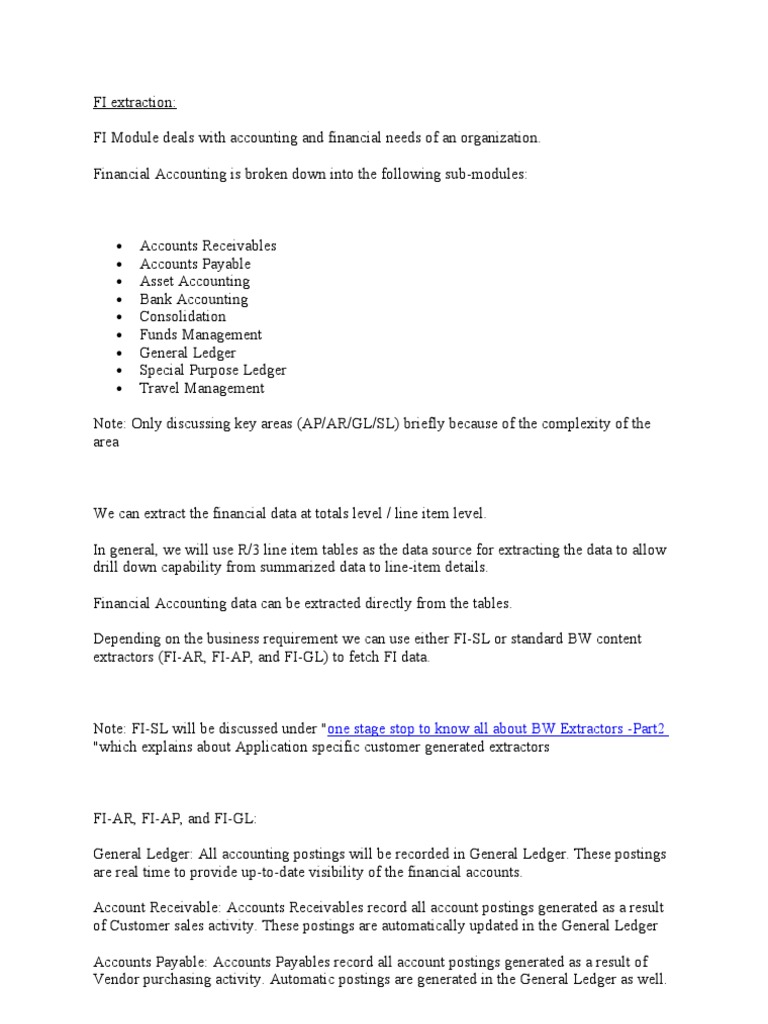 Financial Accounting Data Extraction Guide | PDF | Accounts Payable ...