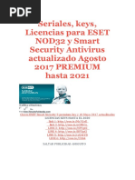 Licencias Eset 2019 | PDF | Software utilitario | La seguridad informática