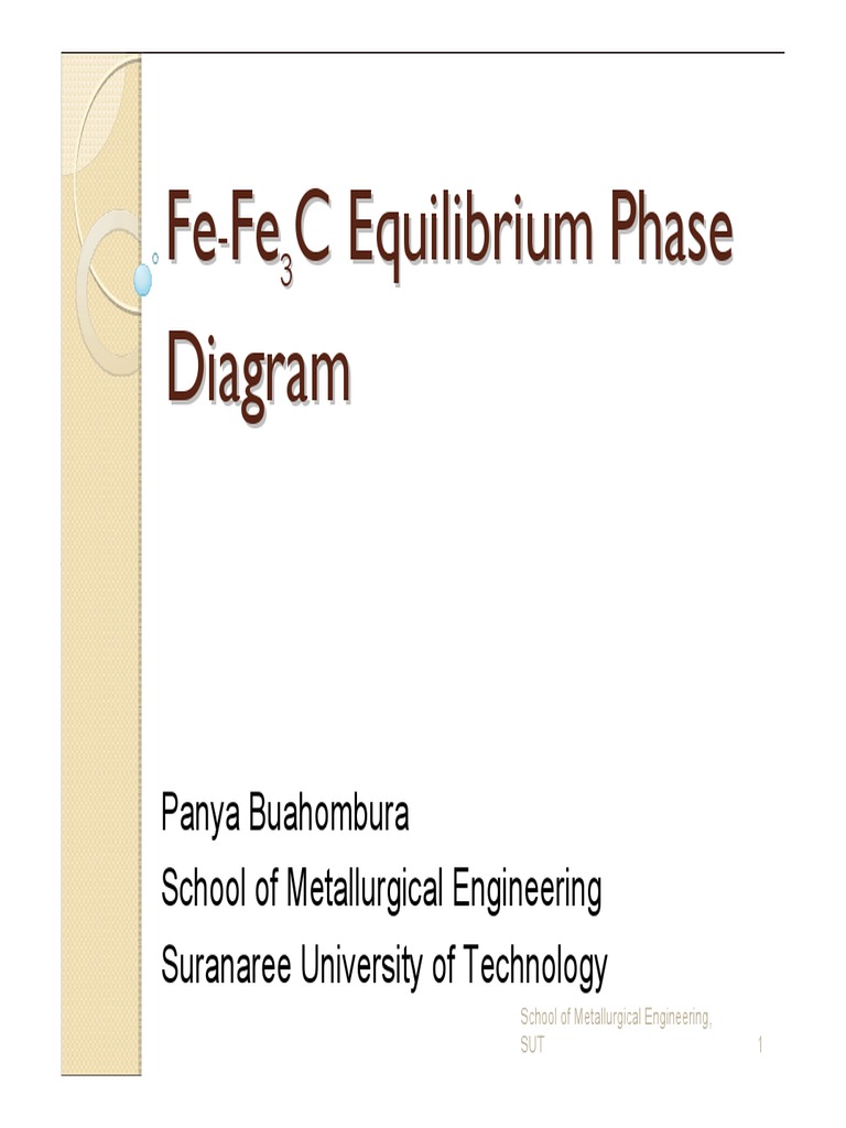 Fe-Fe3C Phase Diagram Overview | PDF | Steel | Building Engineering