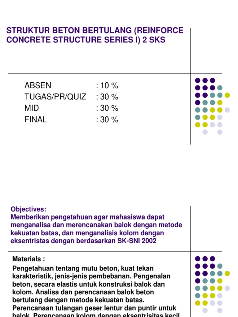 Struktur Beton II | PDF