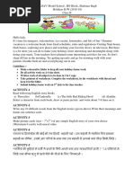 Anand Activity Book For Balvatika 13246 | PDF | Experience | Thought