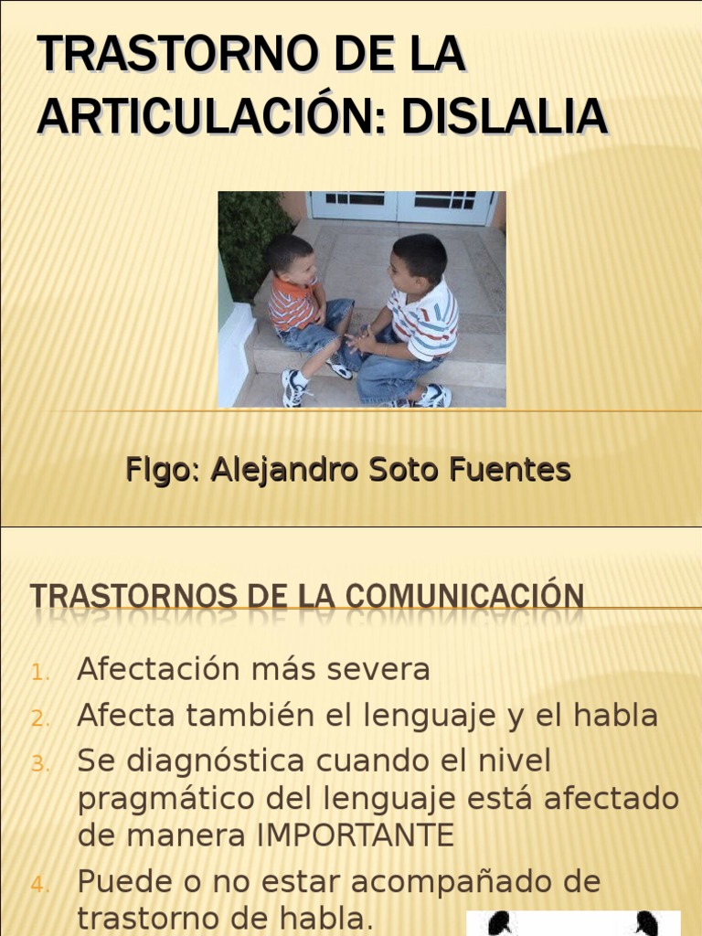 CLASE 10 Clasificacion de Dislalia 2010 | PDF | Fonema | Fonética