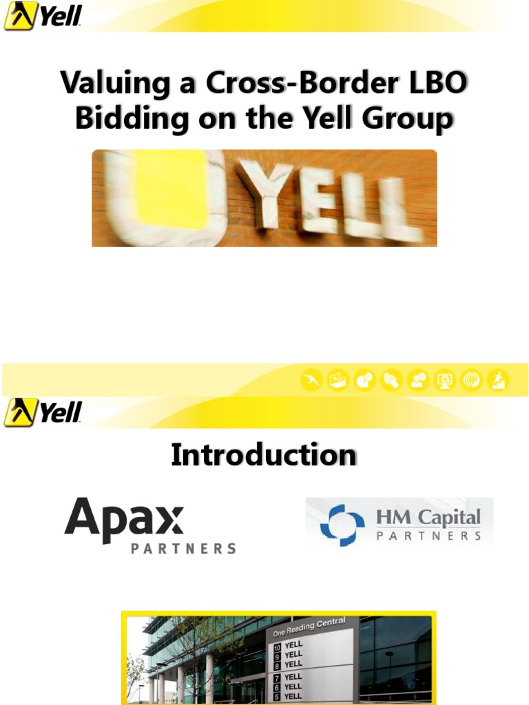 Cross-Border LBO Valuation of Yell Group | PDF | Leveraged Buyout ...
