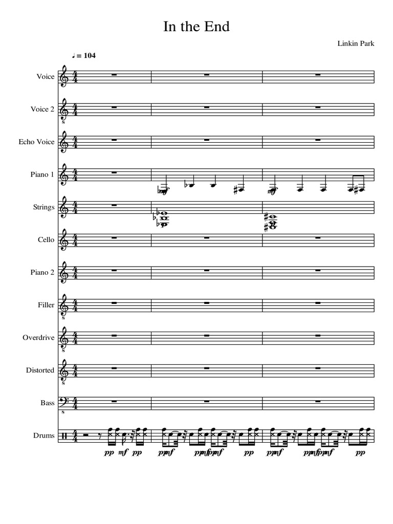 In The End: Linkin Park 104 | PDF | Classical Music | Music Industry