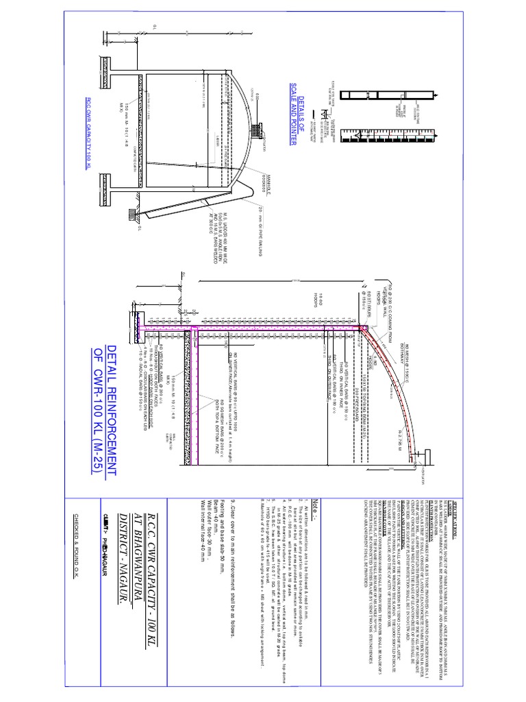 100 Kl Cwr Glr Model (1) | Engineering | Civil Engineering