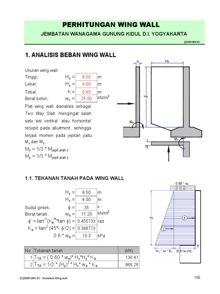 Wingwall Wanagama PDF | PDF