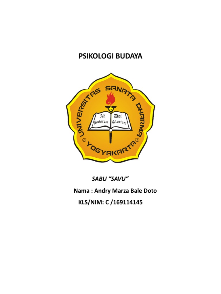 Budaya Daerah Sabu, NTT | PDF