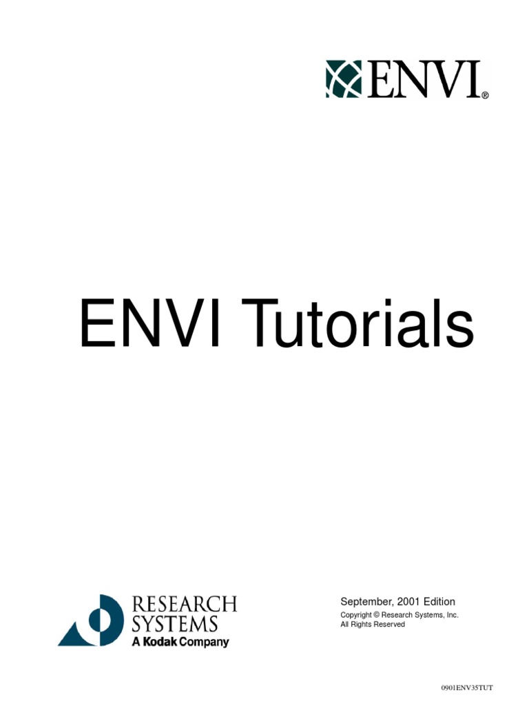 ENVI Tutorial | PDF | Image Resolution | Spectrum