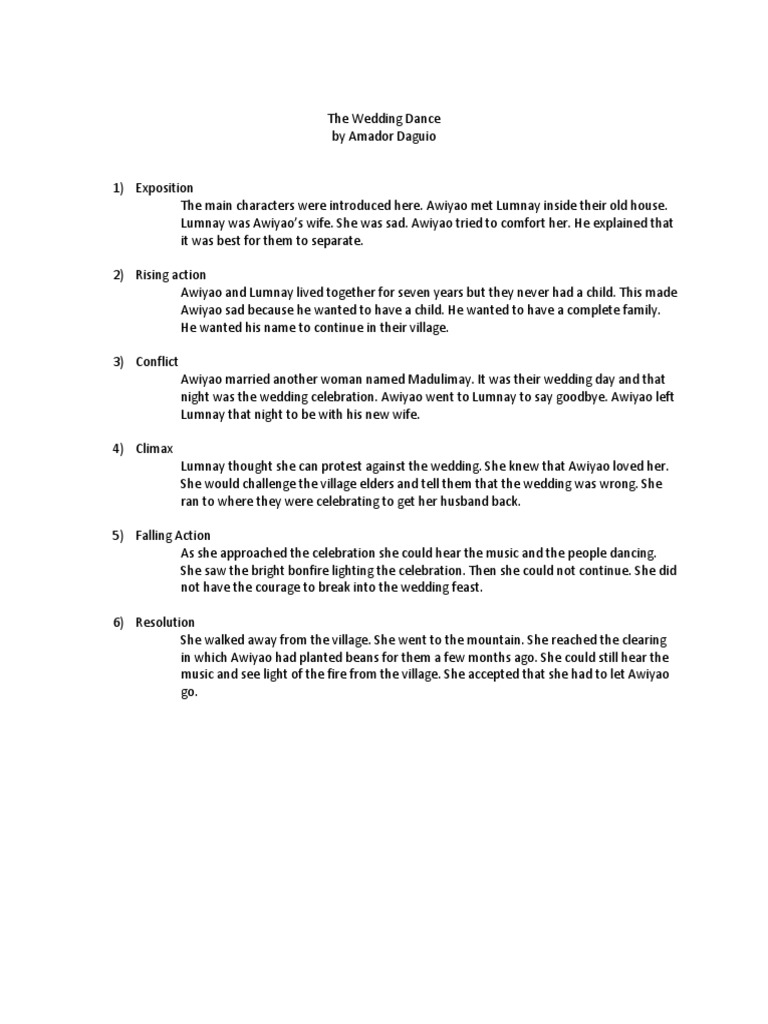 The Wedding Dance | PDF