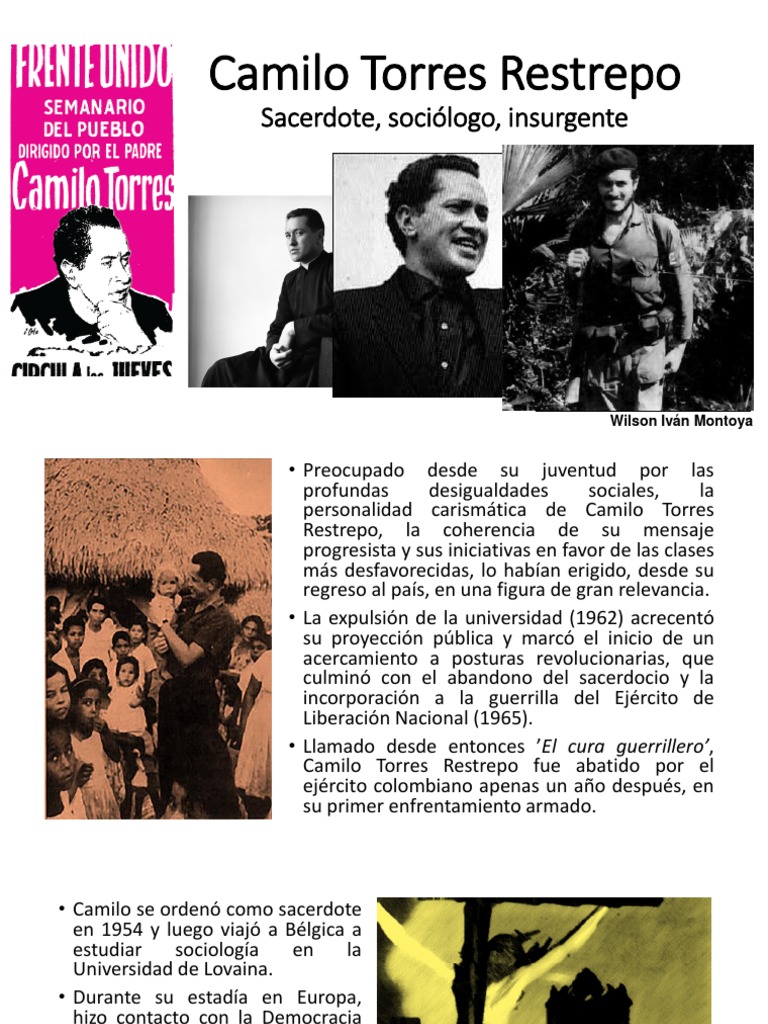 Unidad 7 Camilo Torres Restrepo - Wilson Montoya | PDF