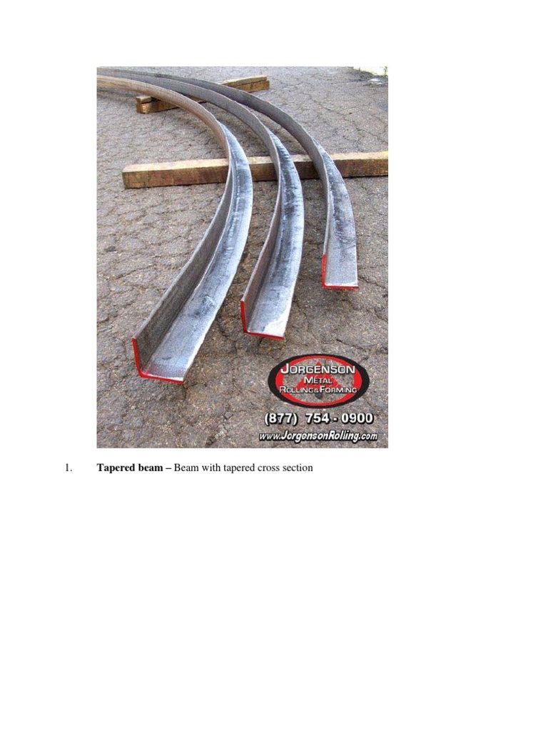 Tapered Beam - Beam With Tapered Cross Section | PDF