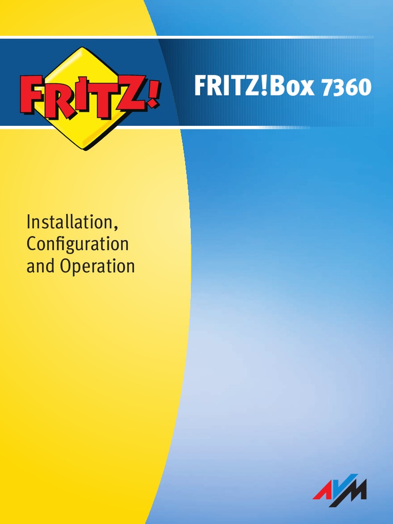 FRITZ!Box: Installation, Configuration and Operation | PDF