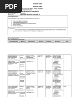 Session Plan Template | PDF