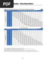 Cable Selection Chart For Motor | PDF | Force | Electronic Engineering