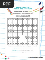 Grade 1 Admission Test | PDF