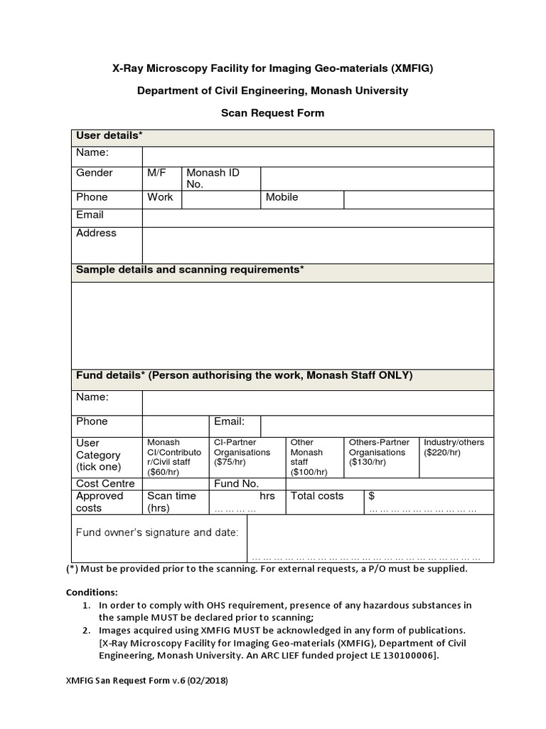 Scan Request Form | PDF | Technology & Engineering