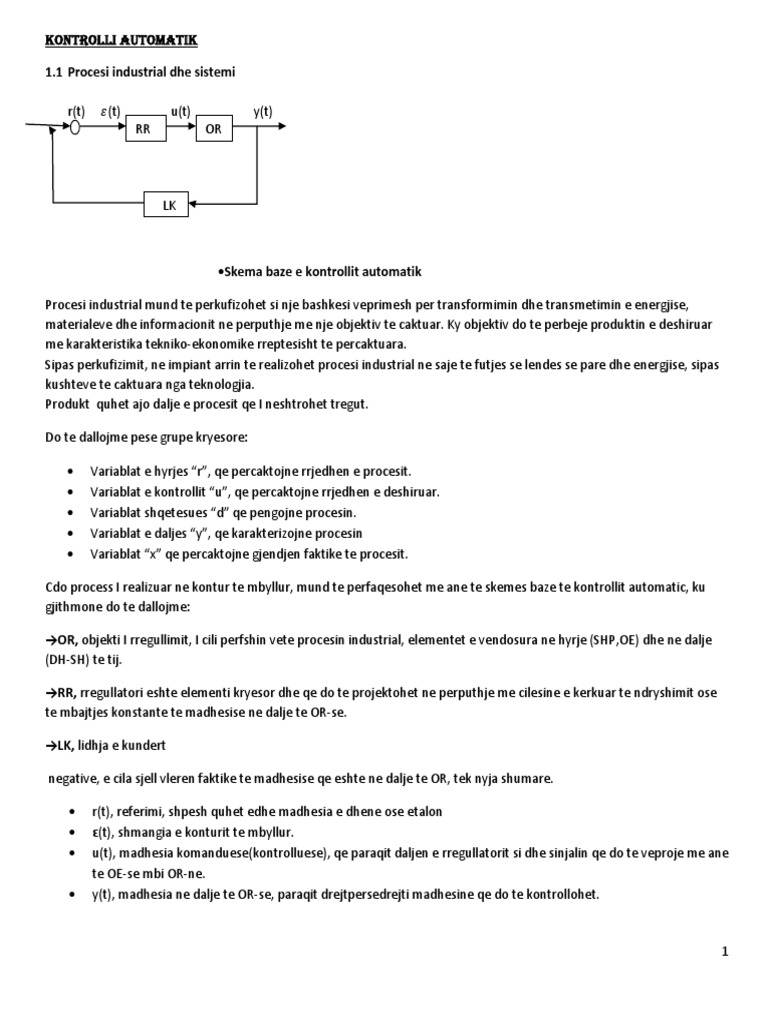 Kontrolli Automatik | PDF