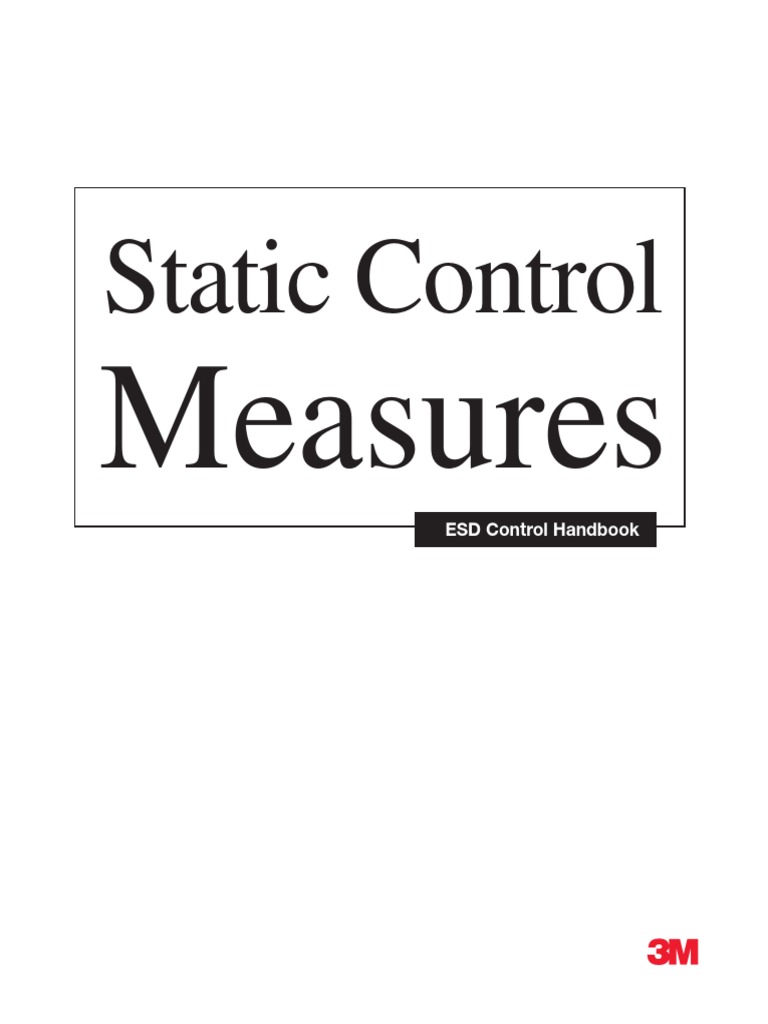 3M ESD Handbook - English (v1) | PDF | Electrostatic Discharge ...