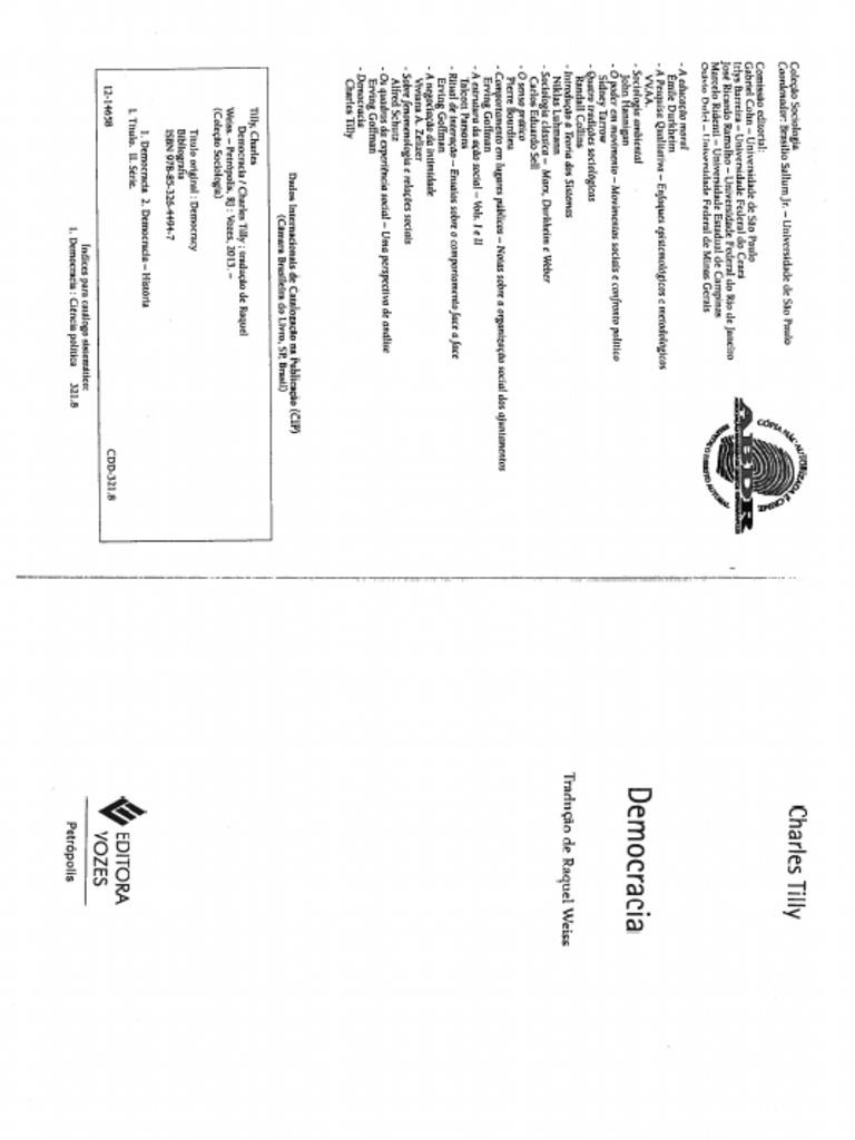 Charles Tilly - Democracia 2 - Unlocked 1 PDF | PDF