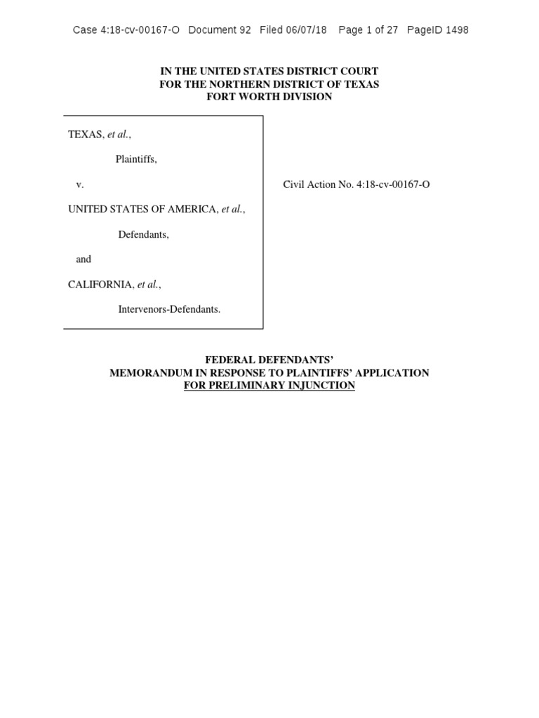 HHS Sides Against ACA in Suit | PDF | Health Insurance Mandate ...
