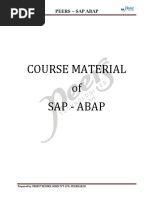 ABAP Cheat Sheet: System Fields Database Table Other Abap Related Tcodes | PDF | Computer ...