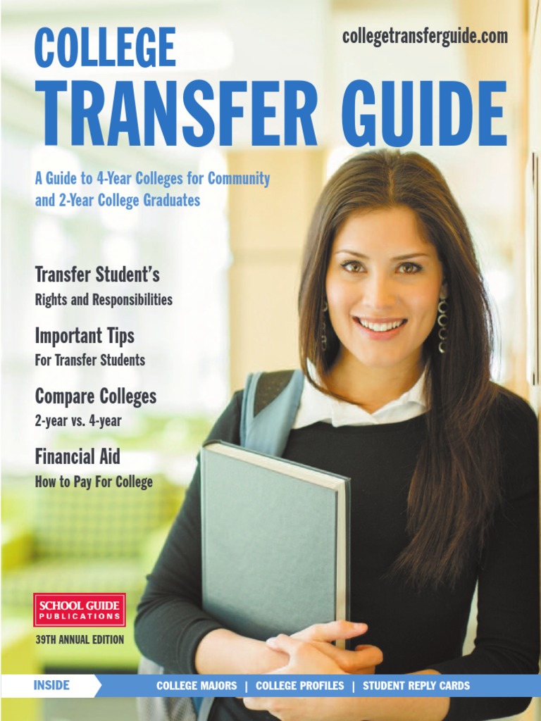 College Transfer Guide 2015 | PDF | University And College Admission ...