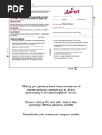 Marriott Explore Program Form | PDF