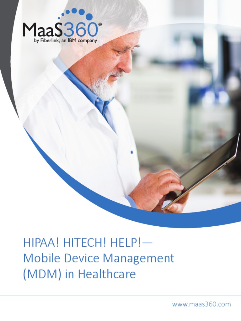 Mobile Device Management For Healthcare | PDF | Mobile App | Patient Safety