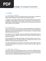 Modele de Fiche de Lecture | PDF | Livres | Édition
