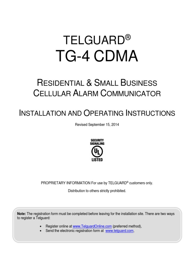 Tg4 Installation Guide Pdf Pdf Antenna Radio Indemnity