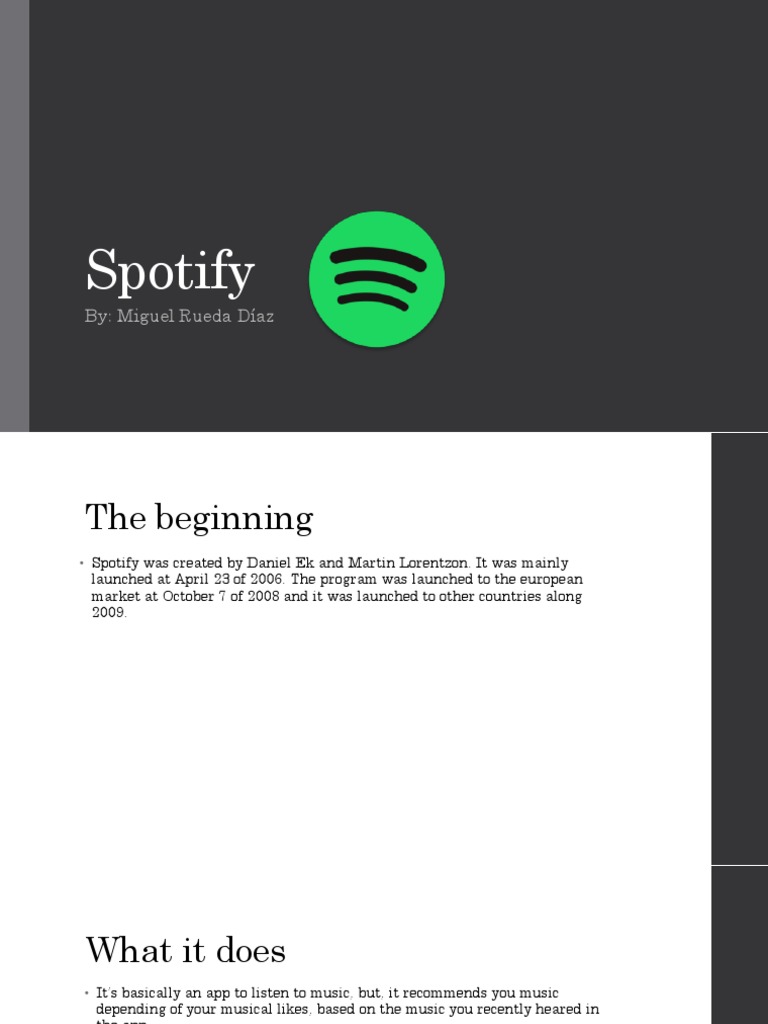 Spotify | PDF