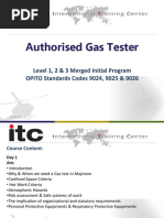 Authorised Gas Tester Competence Training Package | PDF | Combustion ...