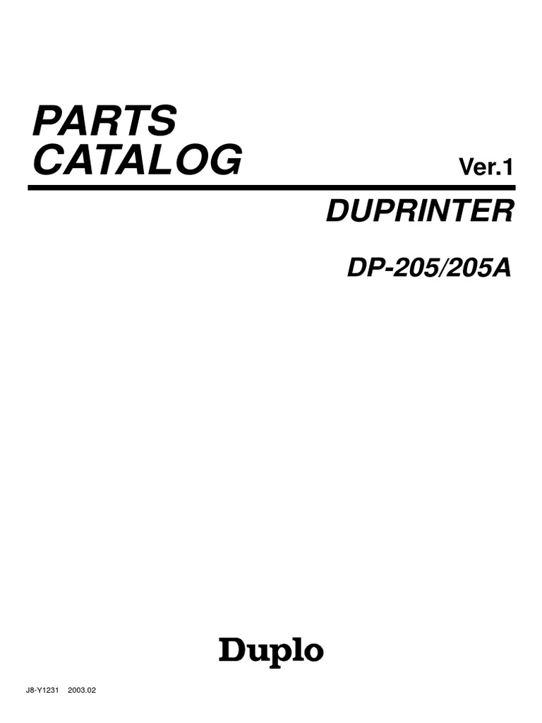 PC DP-205 PDF | PDF