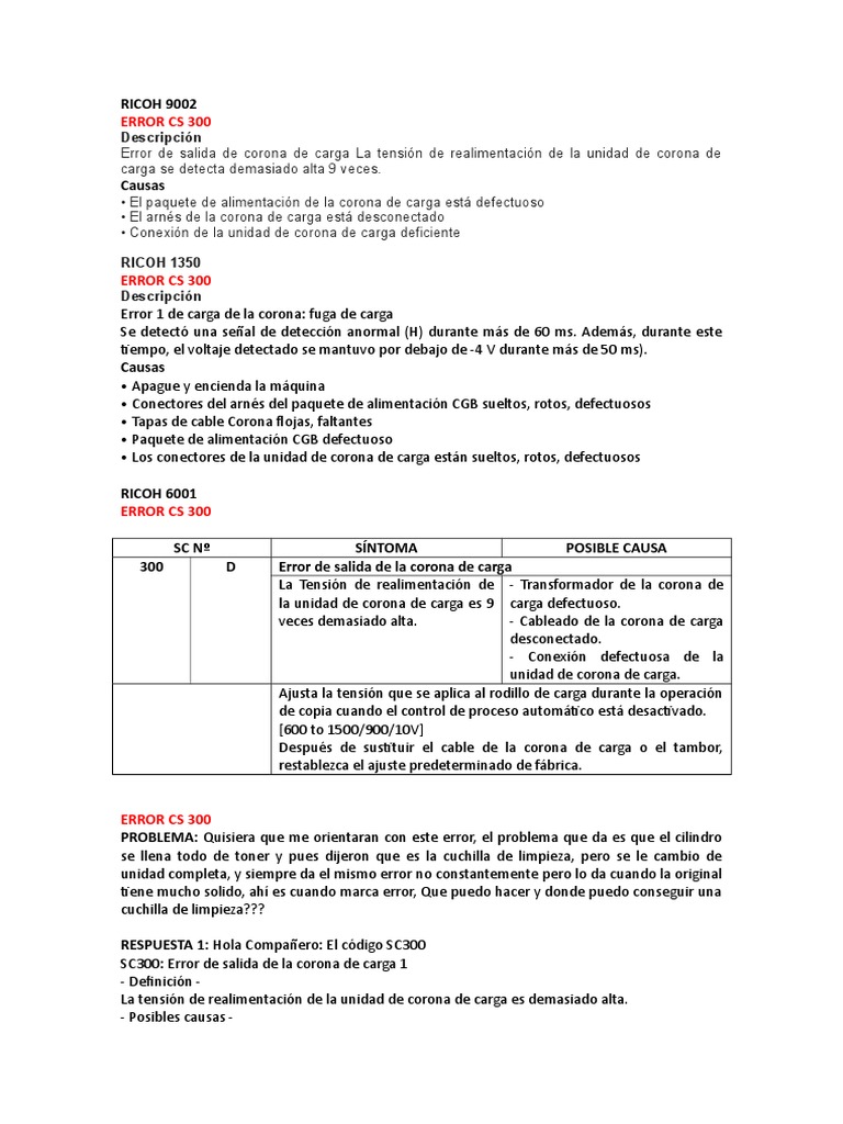 Códigos Error - 9002 | PDF | Ingenieria Eléctrica | Electrónica