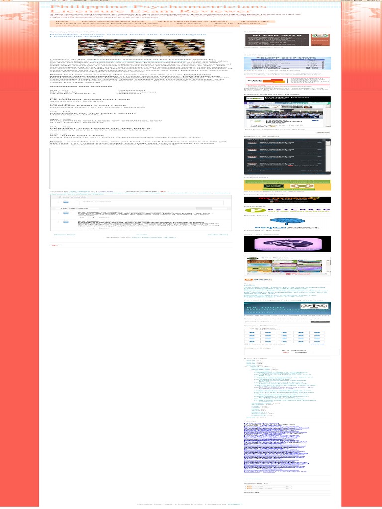 Philippine Psychometricians Licensure Exam Reviewe | Download Free PDF ...