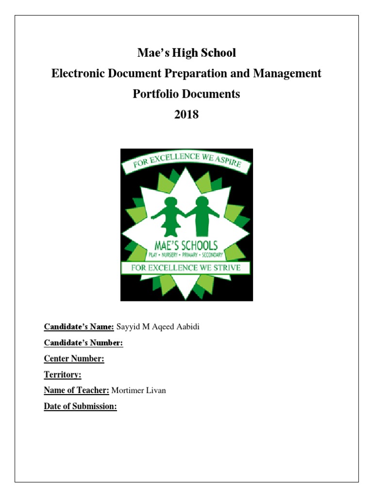 EDPM Portfolio - Sayyid M Aqeed Aabidi | PDF | Landlord | Lease