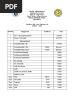 Purchasing List (Crockery Cutlery) | PDF | Tableware | Spoon