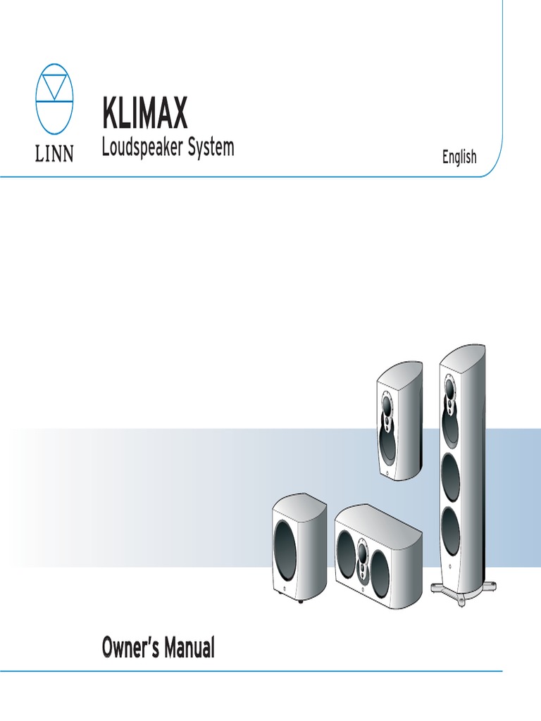 Linn Klimax 345 Owners Manual | PDF | Loudspeaker | Amplifier