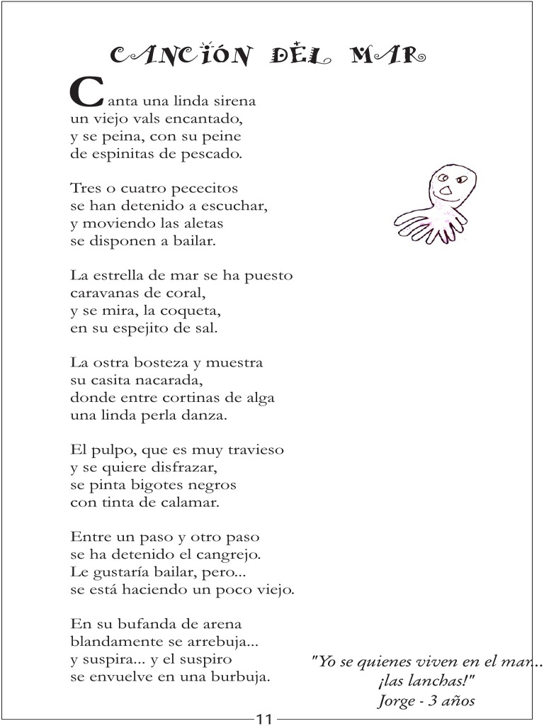 Canción del Mar para Niños | PDF